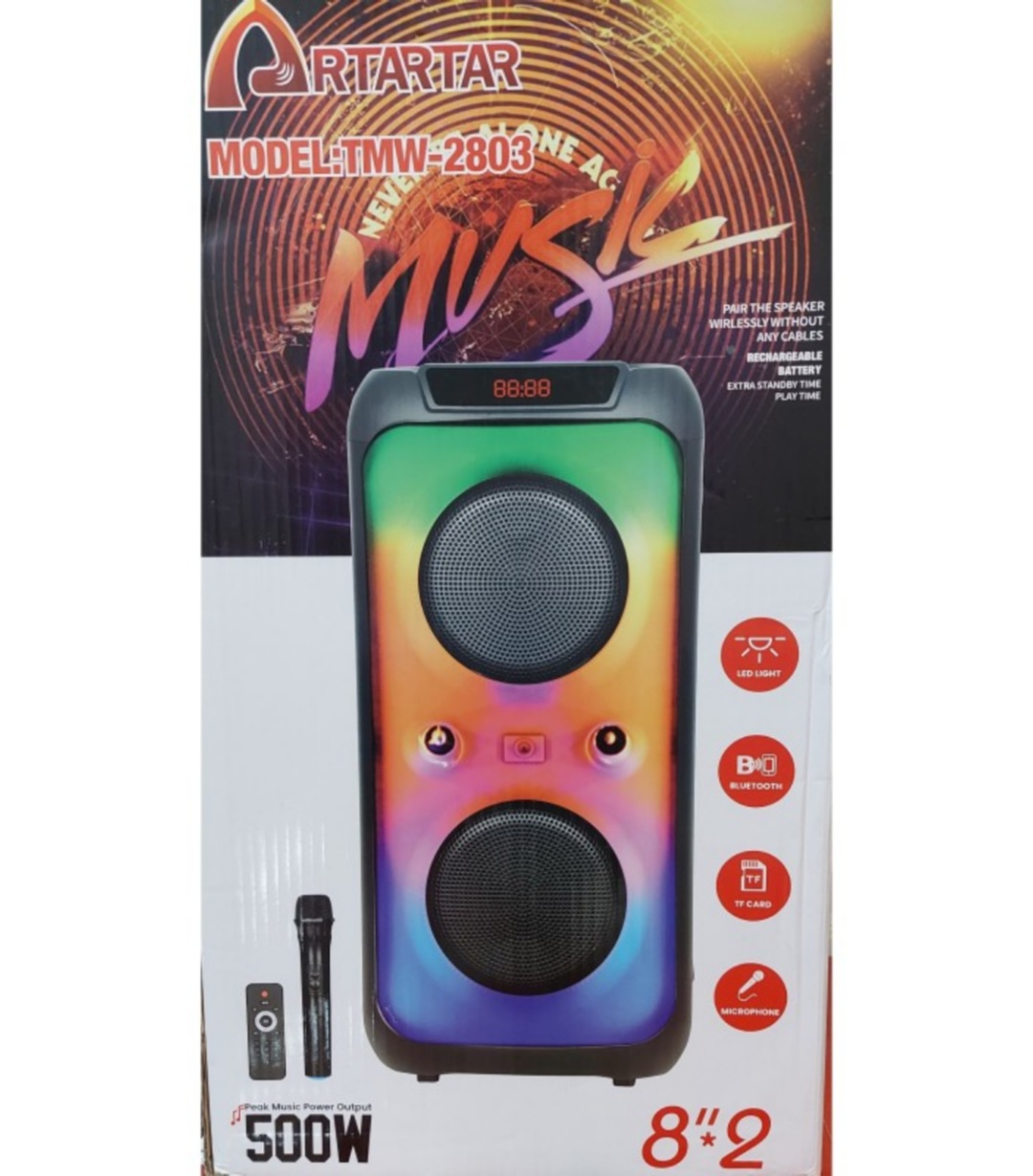 قیمت و خرید اسپیکر قابل حمل artartar مدل 2803